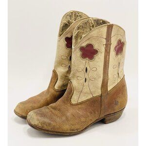 Unknown | Shoes | Vintage 94s Kids Cowboy Boots Leather Western Baby ...